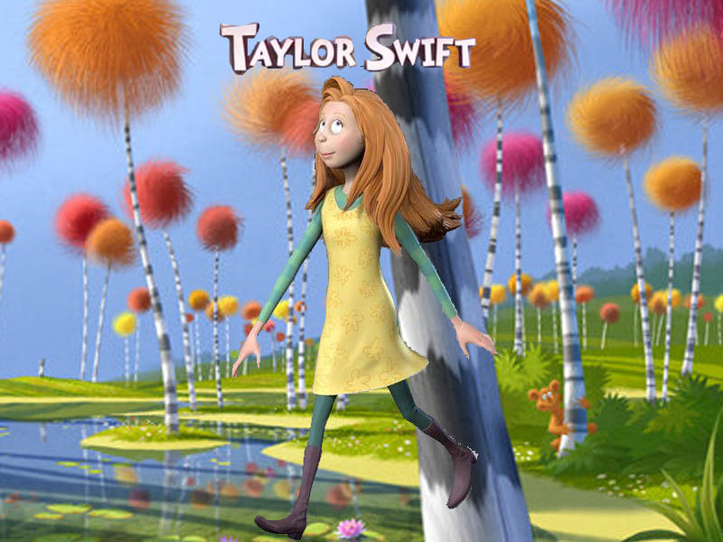 The Lorax 10th Model Audrey 6 Taylor Swift By Princessamulet16 On Deviantart