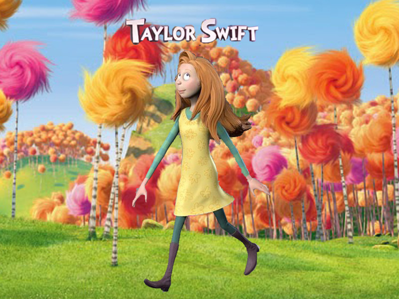 The Lorax 10th Model Audrey 20 Taylor Swift By Princessamulet16 On Deviantart