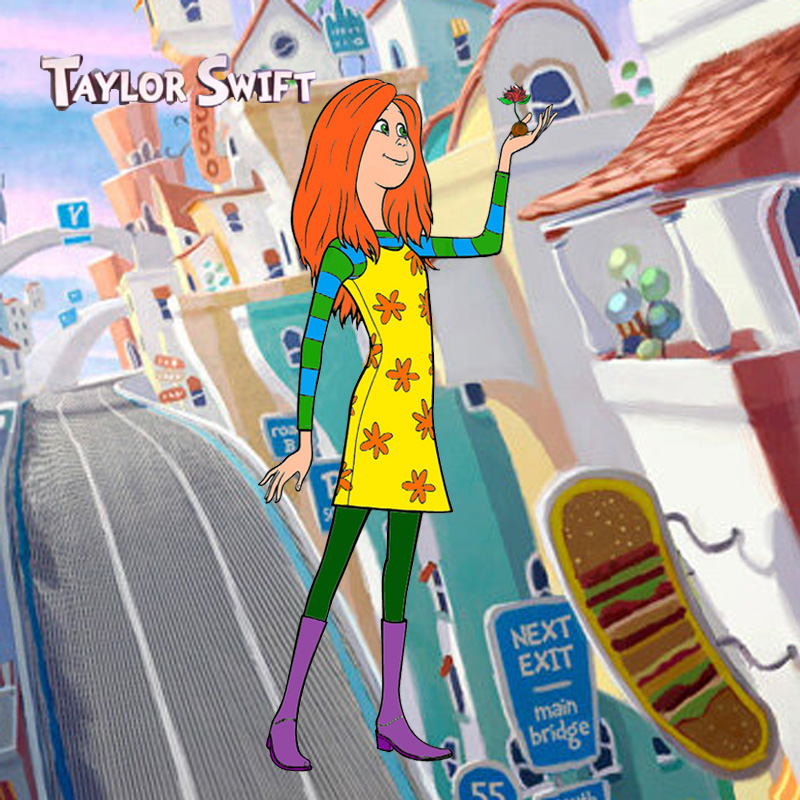 Taylor Swift 2012 Character Audrey Lorax 10 Year 5 By Princessamulet16