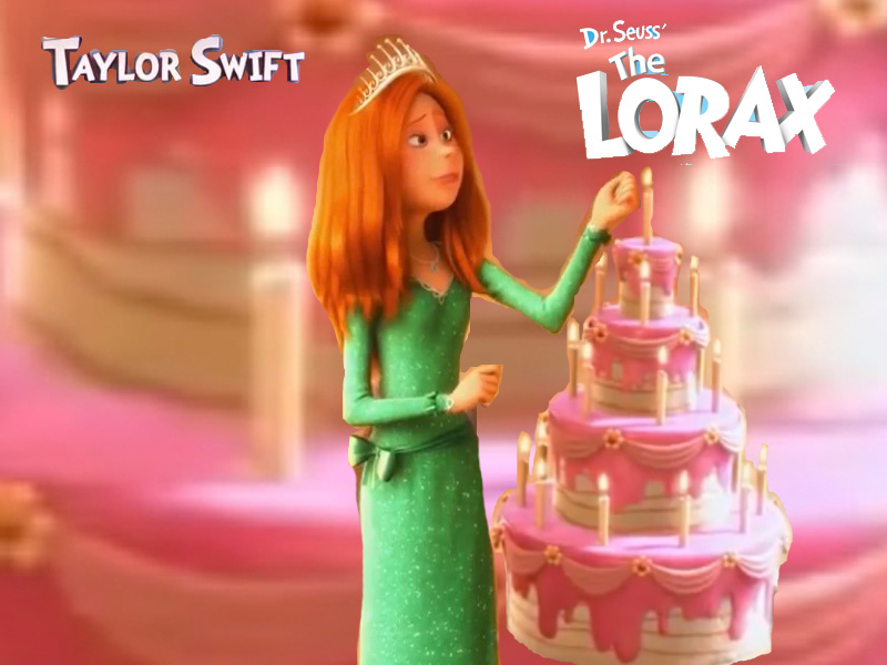 Taylor Swift 2012 Lorax Birthday Audrey 17 By Princessamulet16 On