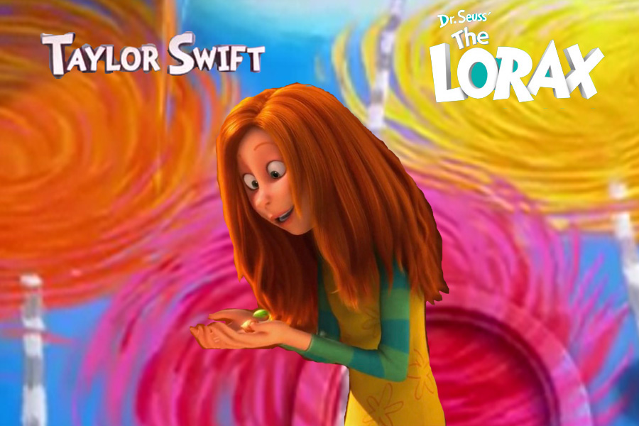 Taylor Swift 2012 The Lorax Audrey By Princessamulet16 On Deviantart