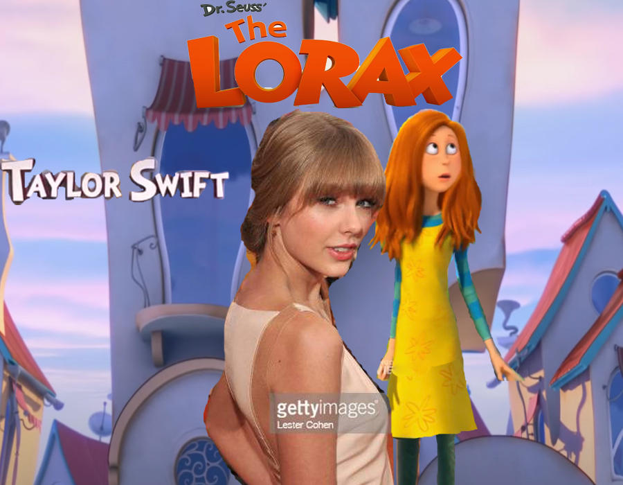 Taylor Swift 2012 Animated Movie Audrey The Lorax By Princessamulet16 On Deviantart