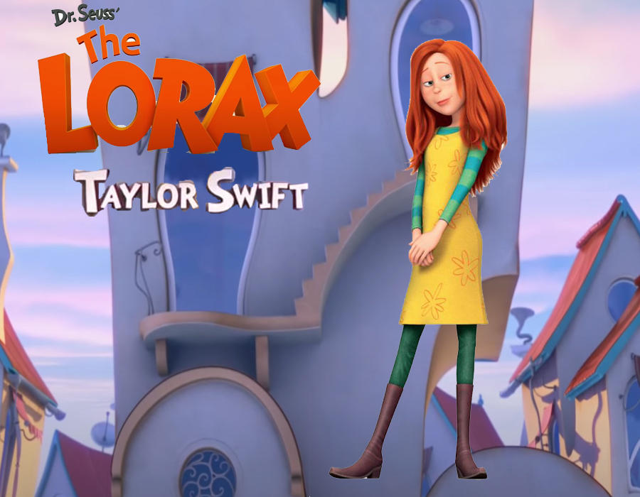 Taylor Swift 2012 Animated Movie Audrey The Lorax By Princessamulet16 On Deviantart