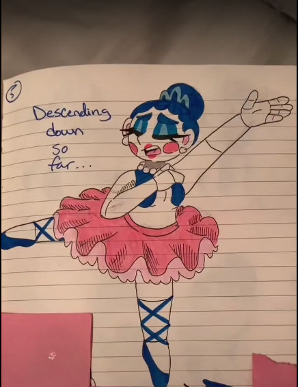 Ballora The Ballerina Descending Down So Far By Gnisca2152 On Deviantart
