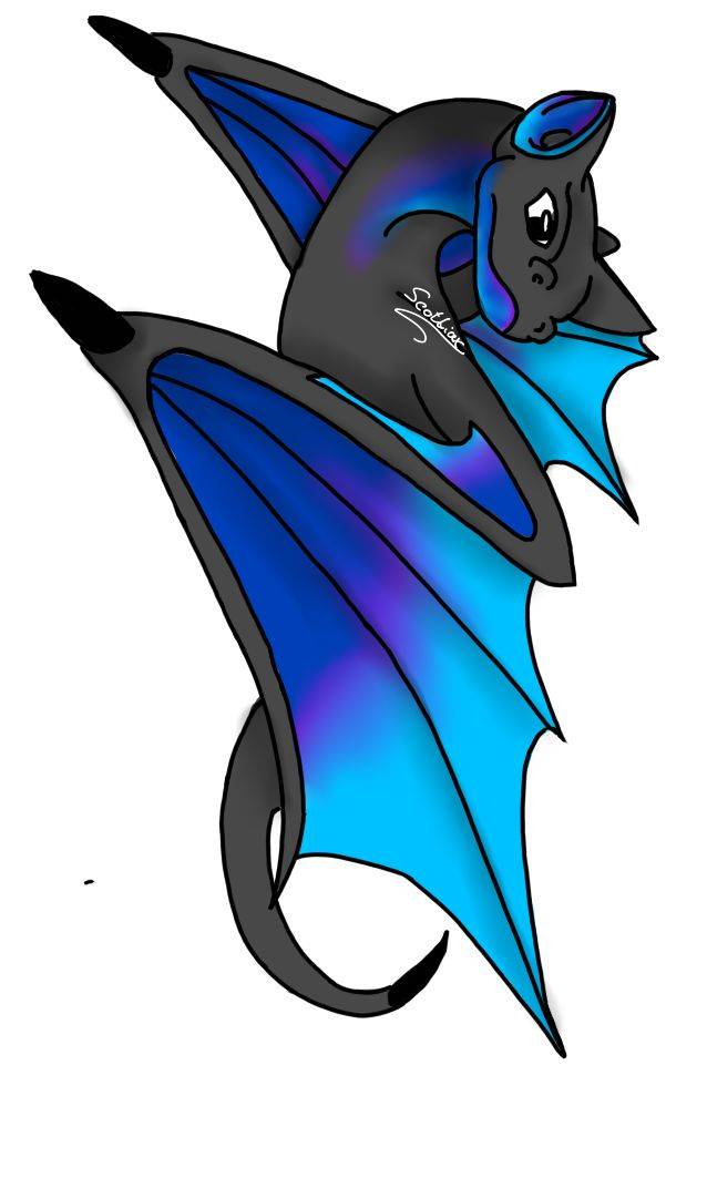 Bat Dragon By Scottiaxdragonart On Deviantart