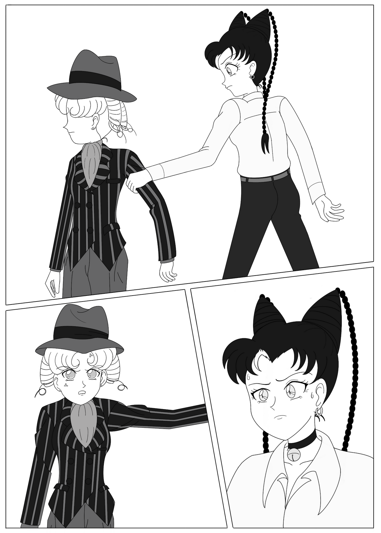 Nezu And Nyanko By Rickyotaku On Deviantart