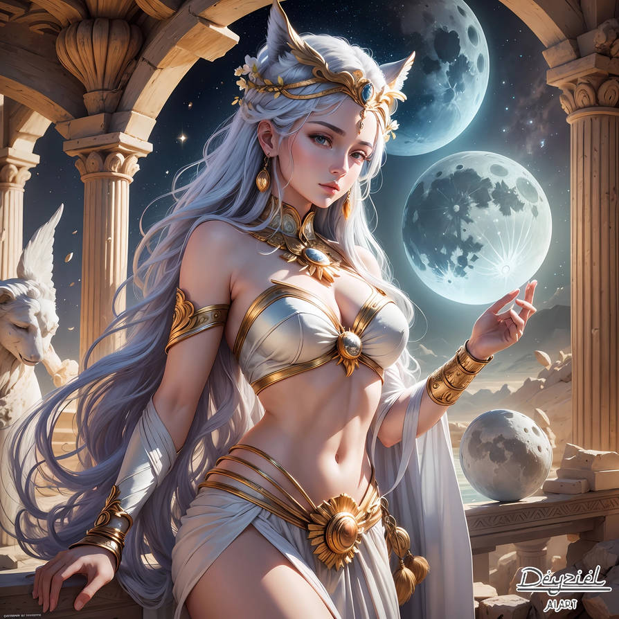 Goddess Artemis By Deyziel On Deviantart