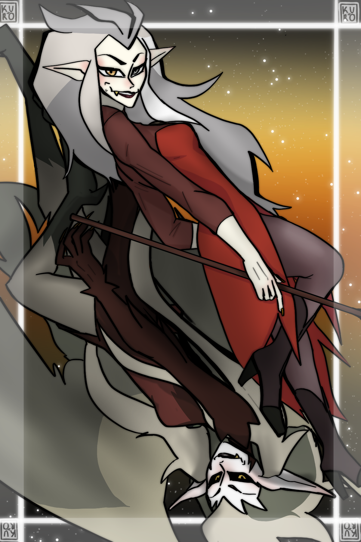 Eda From The Owl House By Kuronishiyoo On Deviantart
