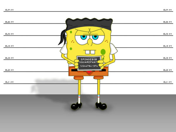 Bad Ass Spongebob By Marciopinheiro On Deviantart