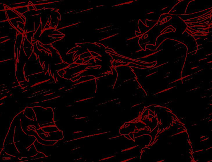Blur of Blood Stained Demons by CarmanMM-Dirda on DeviantArt