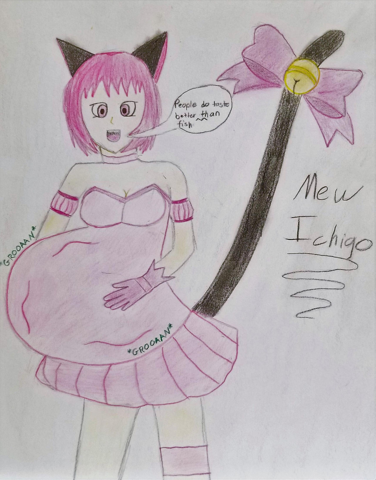 Mew Ichigo Vore By 129856 On Deviantart