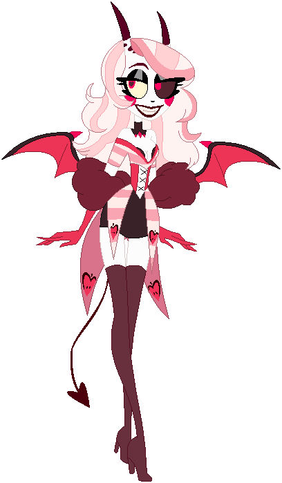 Charlie X Angel Dust Fusion By Fuwari Sayuka On Deviantart