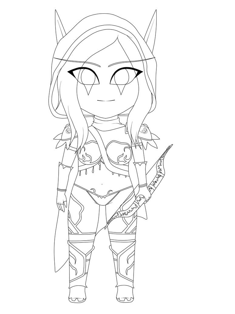 Chibi Sylvanas By Pacojacky1989 On Deviantart