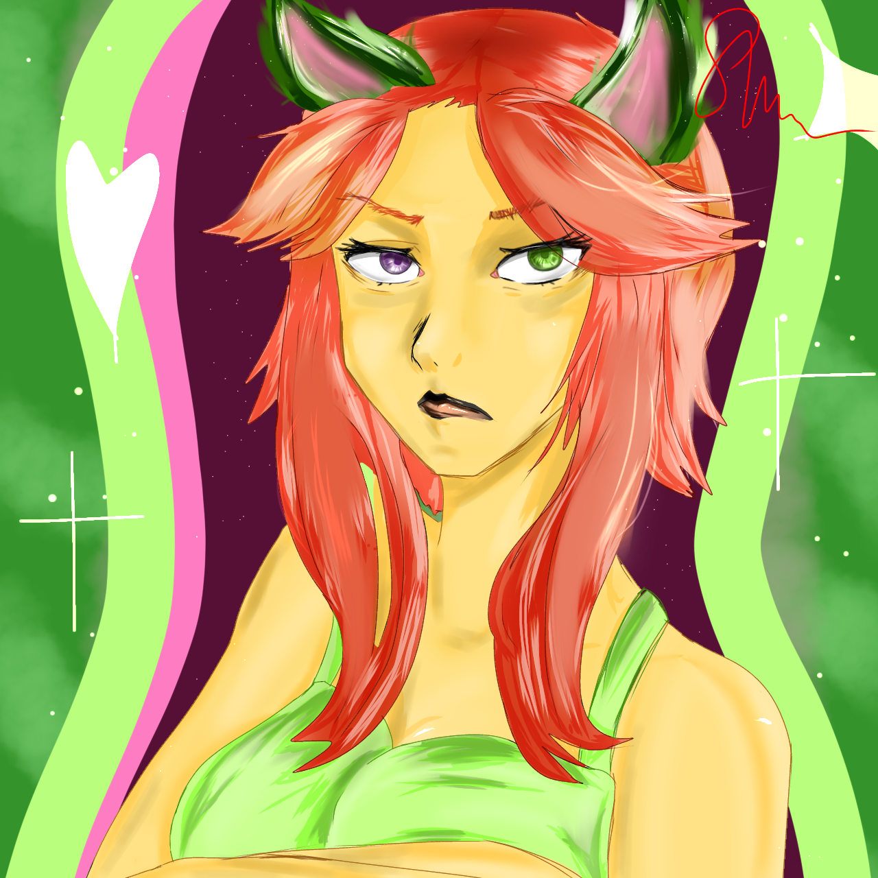 My Own Art Style Of My Friends Oc By Justfudge On Deviantart