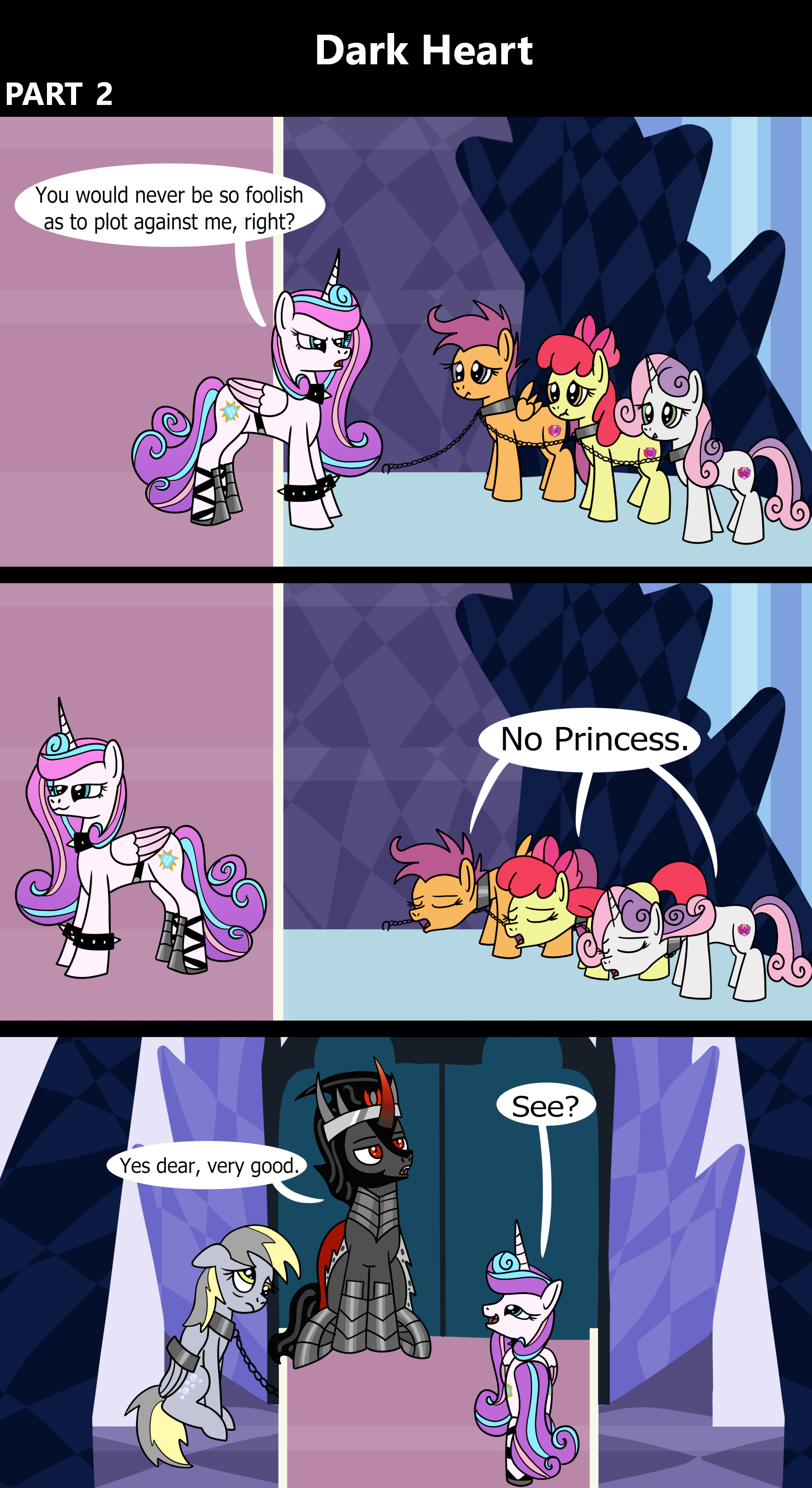 Dark Heart Part 2 Commission By Platinumdrop On Deviantart
