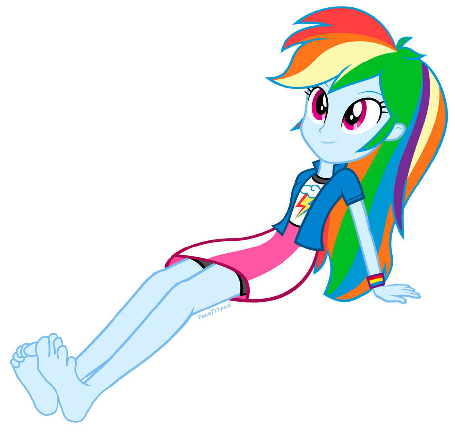 Rainbow Dash Feet Wiggle By Paco777yuyu7 On Deviantart