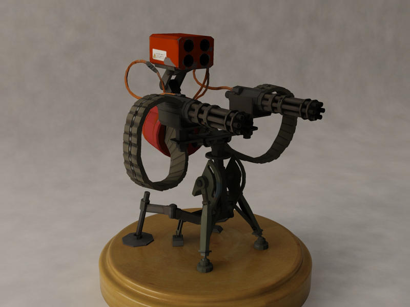 TF2 Sentry render by Aniukha on DeviantArt TF2 Sentry render by Aniukha on DeviantArt