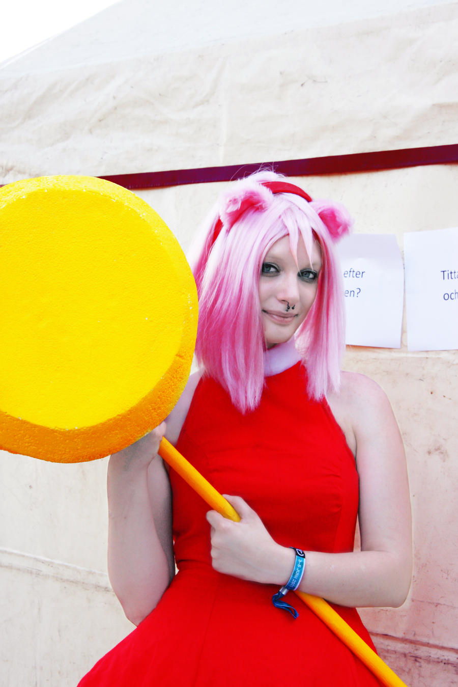 Amy Rose Cosplay By N3kosann On Deviantart