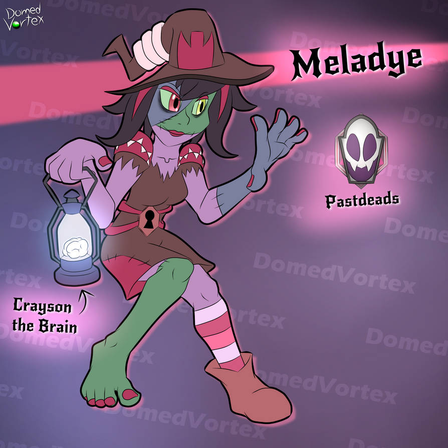 Meladye Zombie Oc By Domedvortex On Deviantart