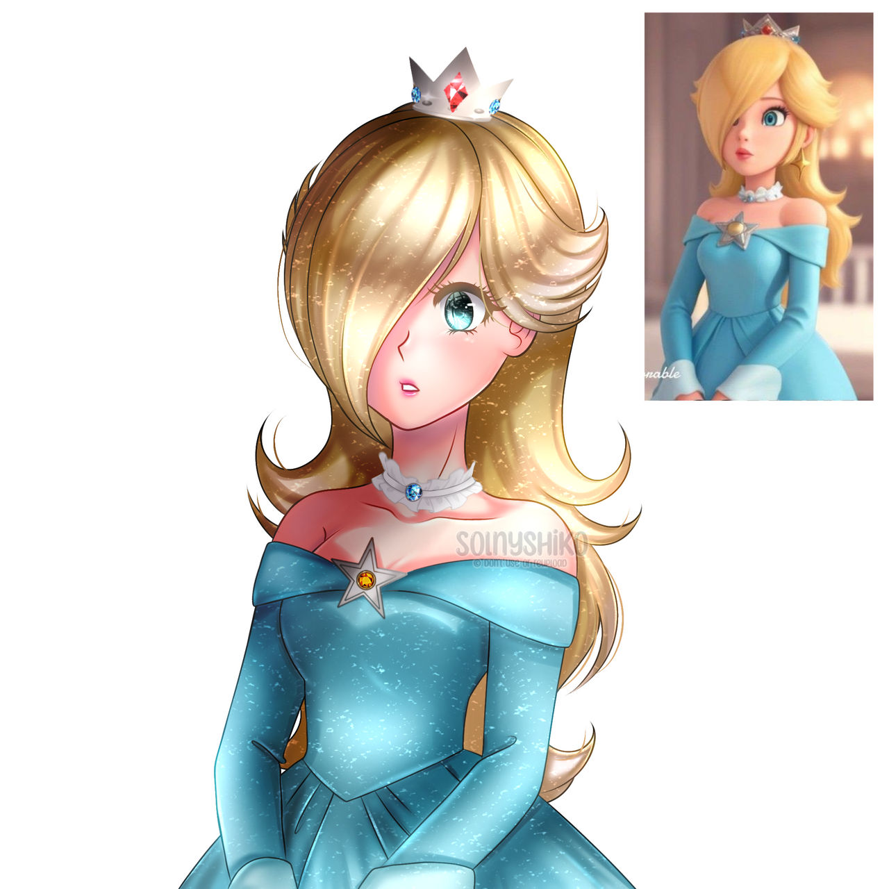 Princess Rosalina Fanart By Solnyshiko On Deviantart
