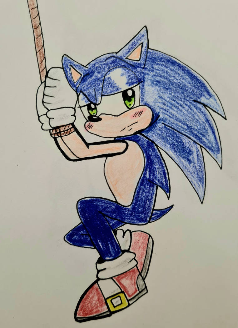 Tied Up Sonic By Dariadoodlesarts On Deviantart