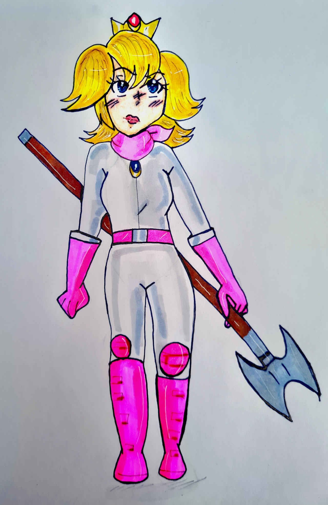 Princess Peach Movie Redraw 2 By Dariadoodlesarts On Deviantart