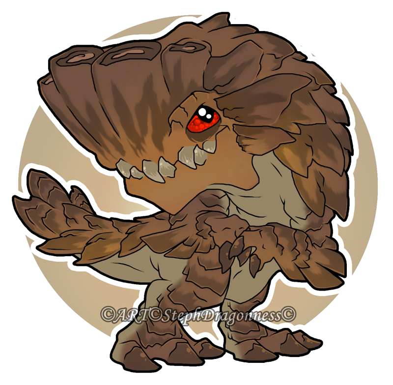 Monster Hunter Chibi Barroth By Stephdragonness On Deviantart