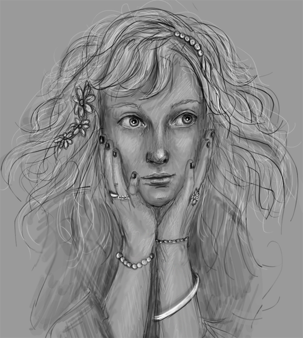 Sketchy Magrat Garlick by a-discworld-guild on DeviantArt