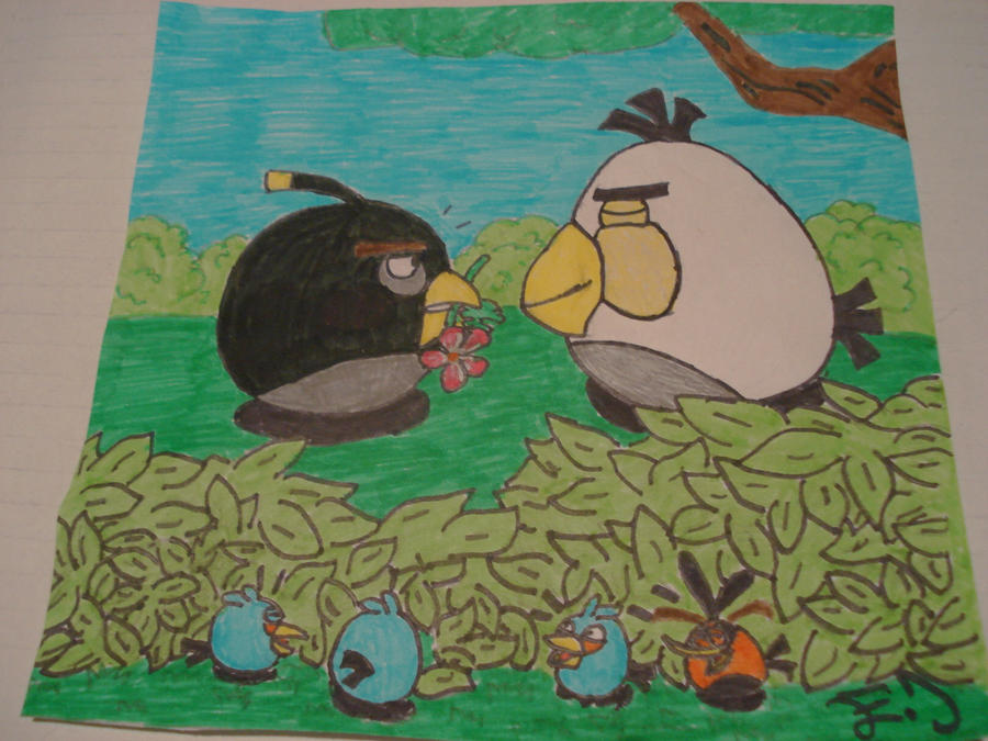 Angry Birds Just Close Your Eyes By Nietvart On Deviantart