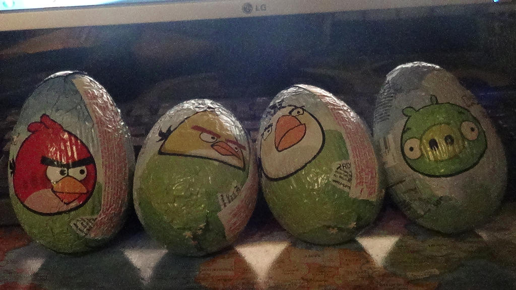 Angry Birds Easter Eggs By Nietvart On Deviantart