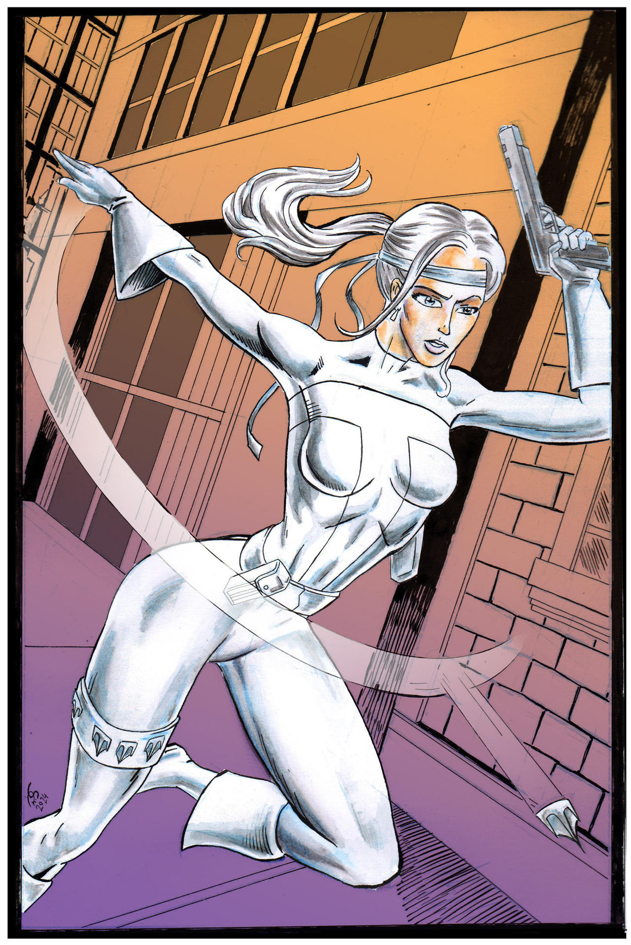 Silver Sable By Rodstella On Deviantart