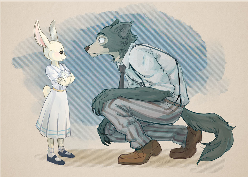 Haru And Legosi By Meow286 On Deviantart