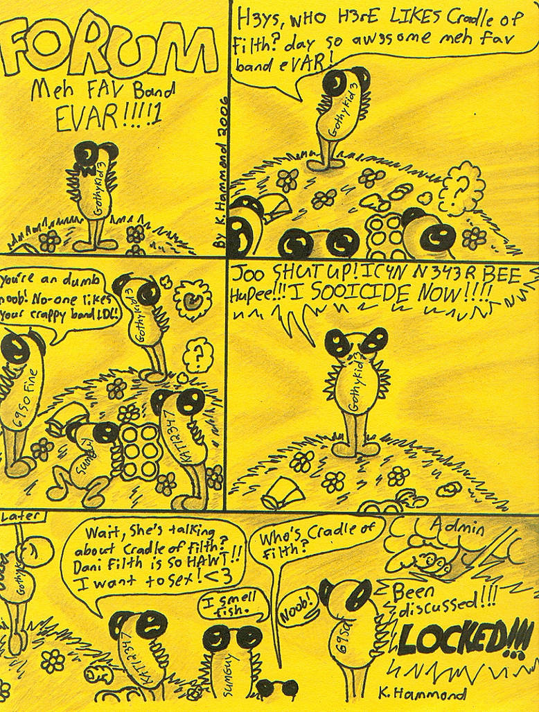 Forum: MEH FAV BAND EVAR inked by KileyHannan on DeviantArt