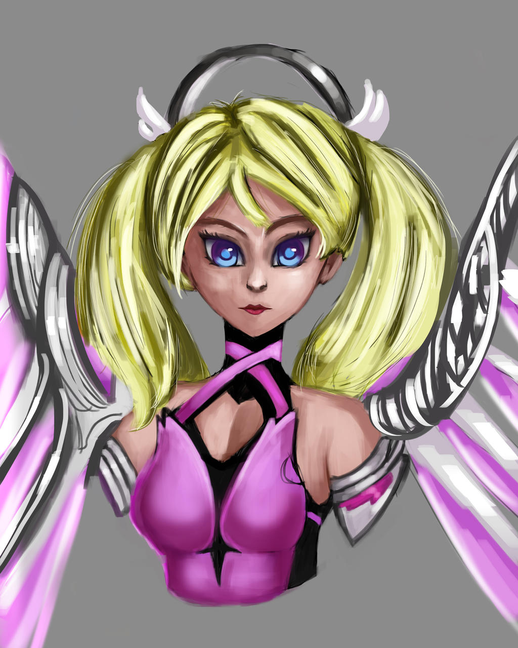 Pink Mercy By Emperor Catvi On Deviantart
