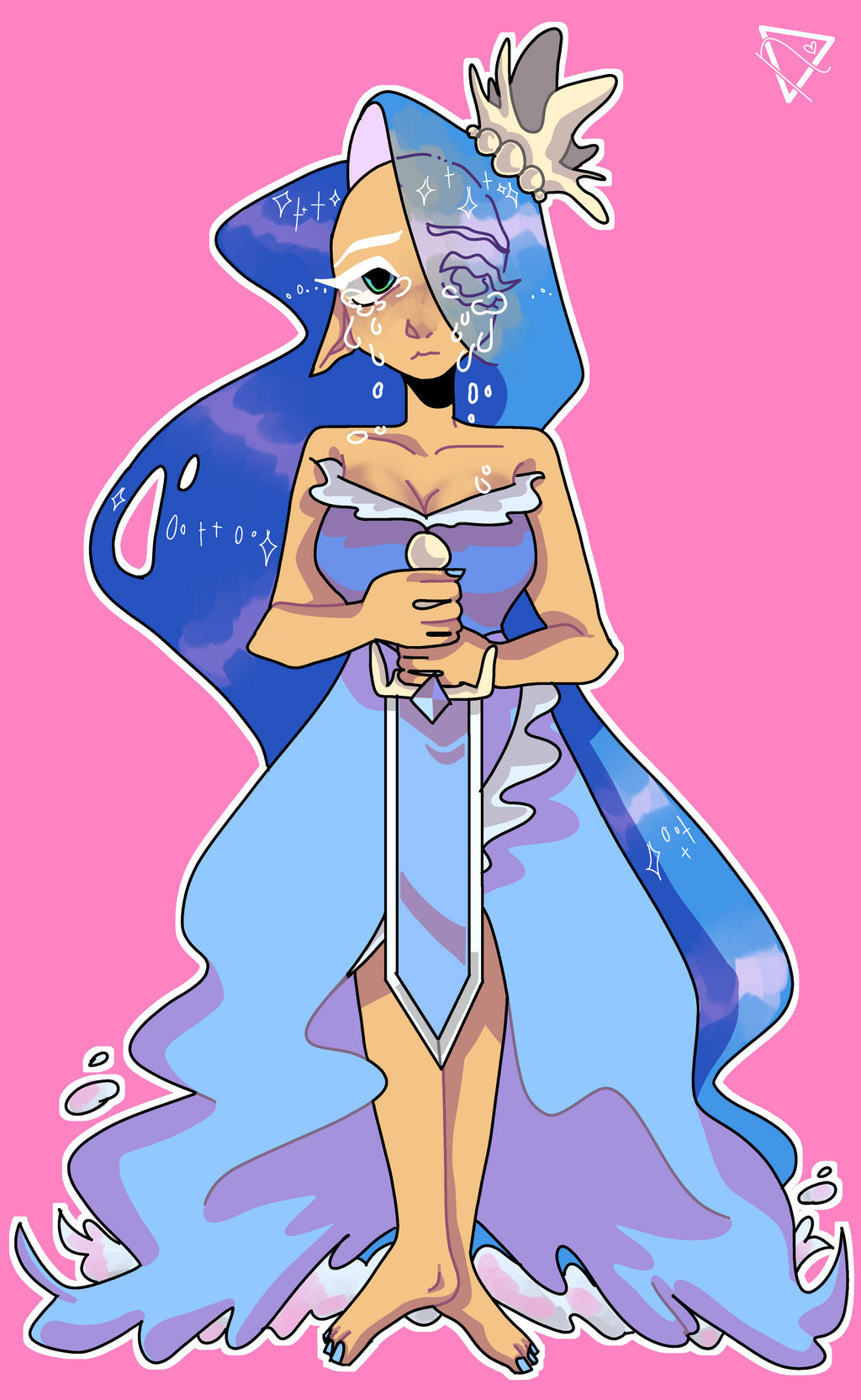 Sea Fairy Cookie By Skrikigtanka On Deviantart