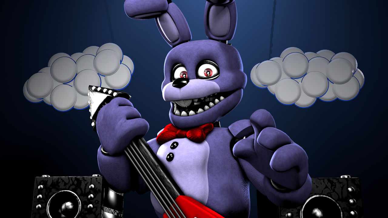 Gmsfp Unwithered Bonnie Render By Glitchedytsfm On Deviantart