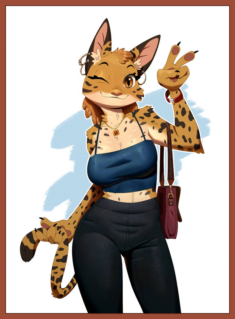 Serval Character By Ruffu On Deviantart