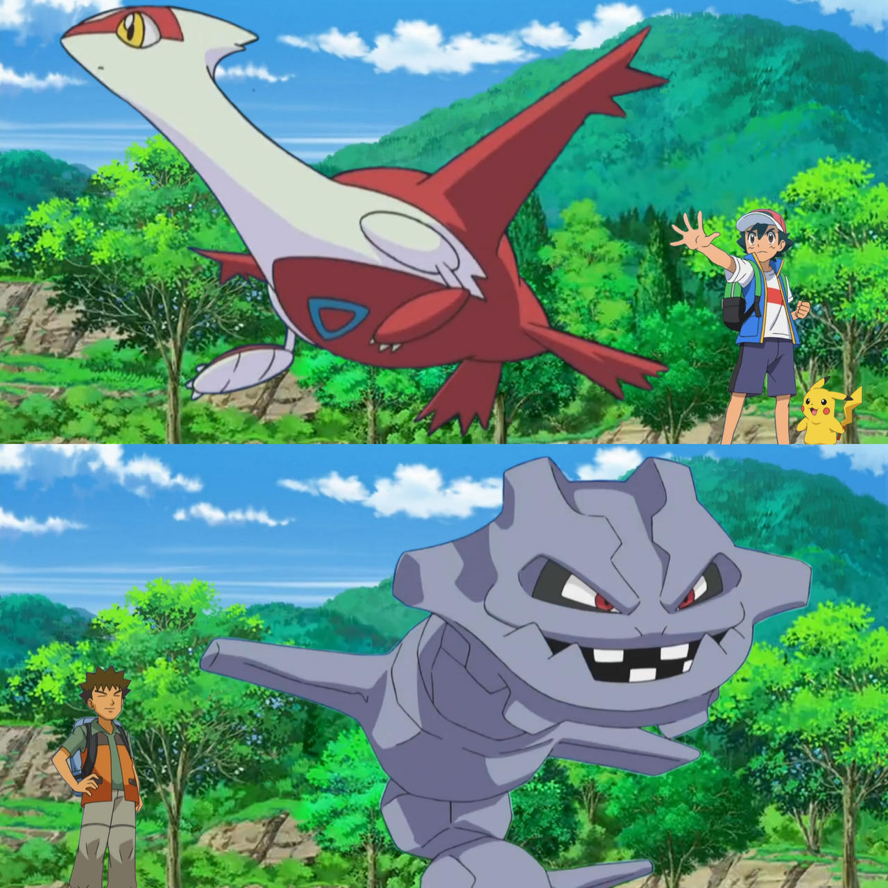Ash Contra Brock Vi By Rafaelromero19 On Deviantart