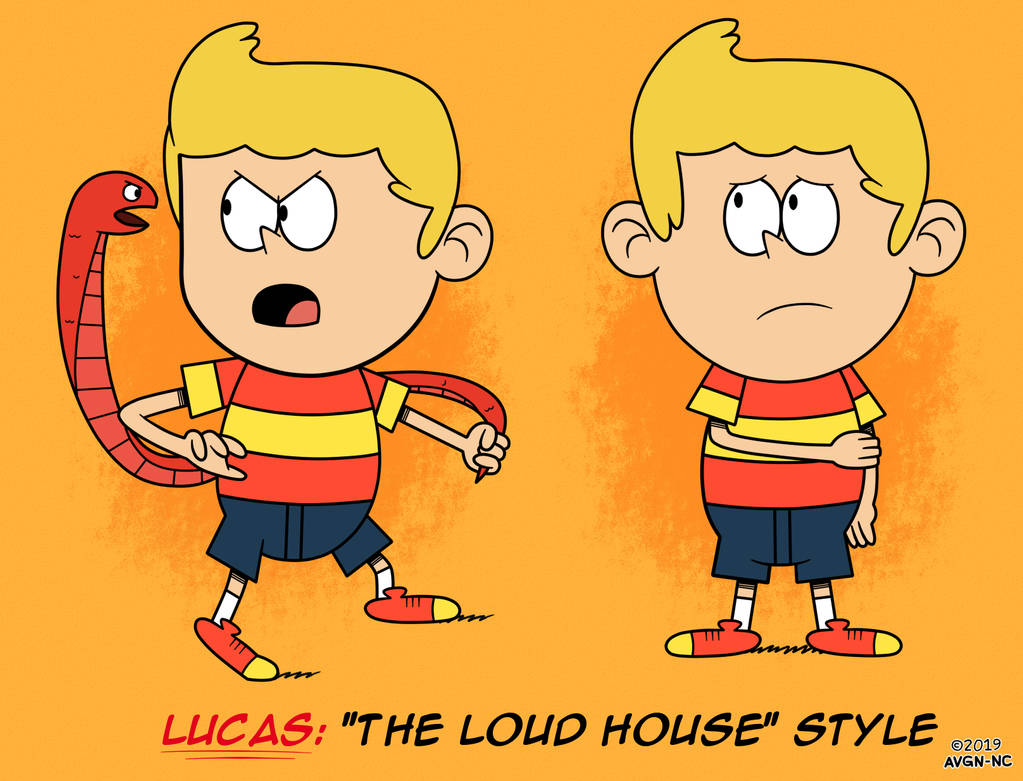 Loud House Style Lucas Earthbound By Avgn Nostalgiacritic On Deviantart