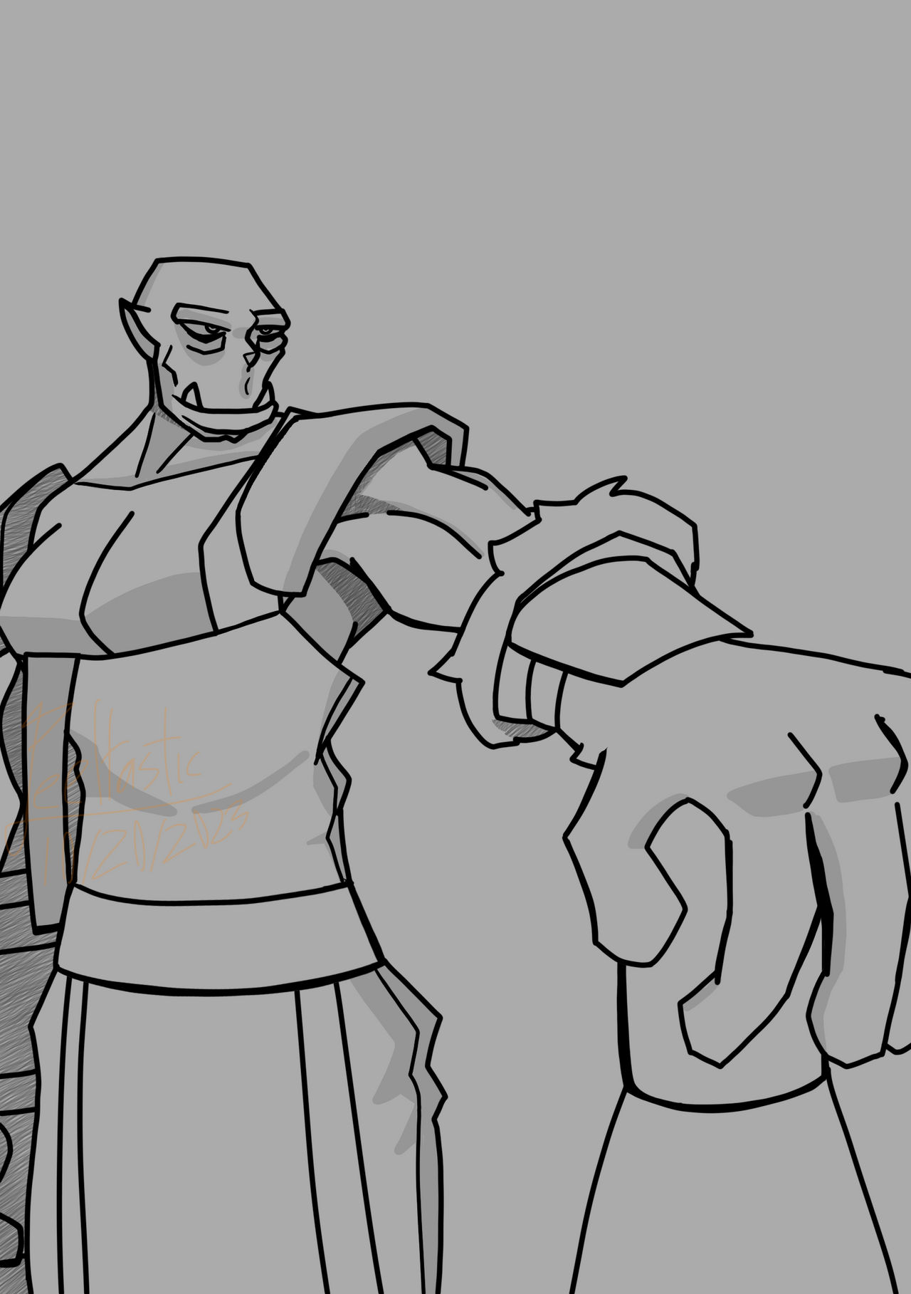 Drawtober 20 Orc By Peeltastic On Deviantart