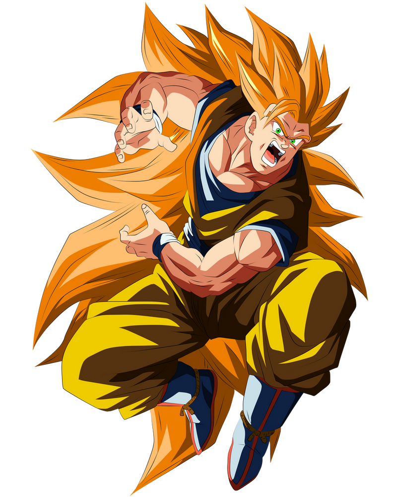 Limit Breaker Super Saiyan 3 Goku By Azull33 On Deviantart