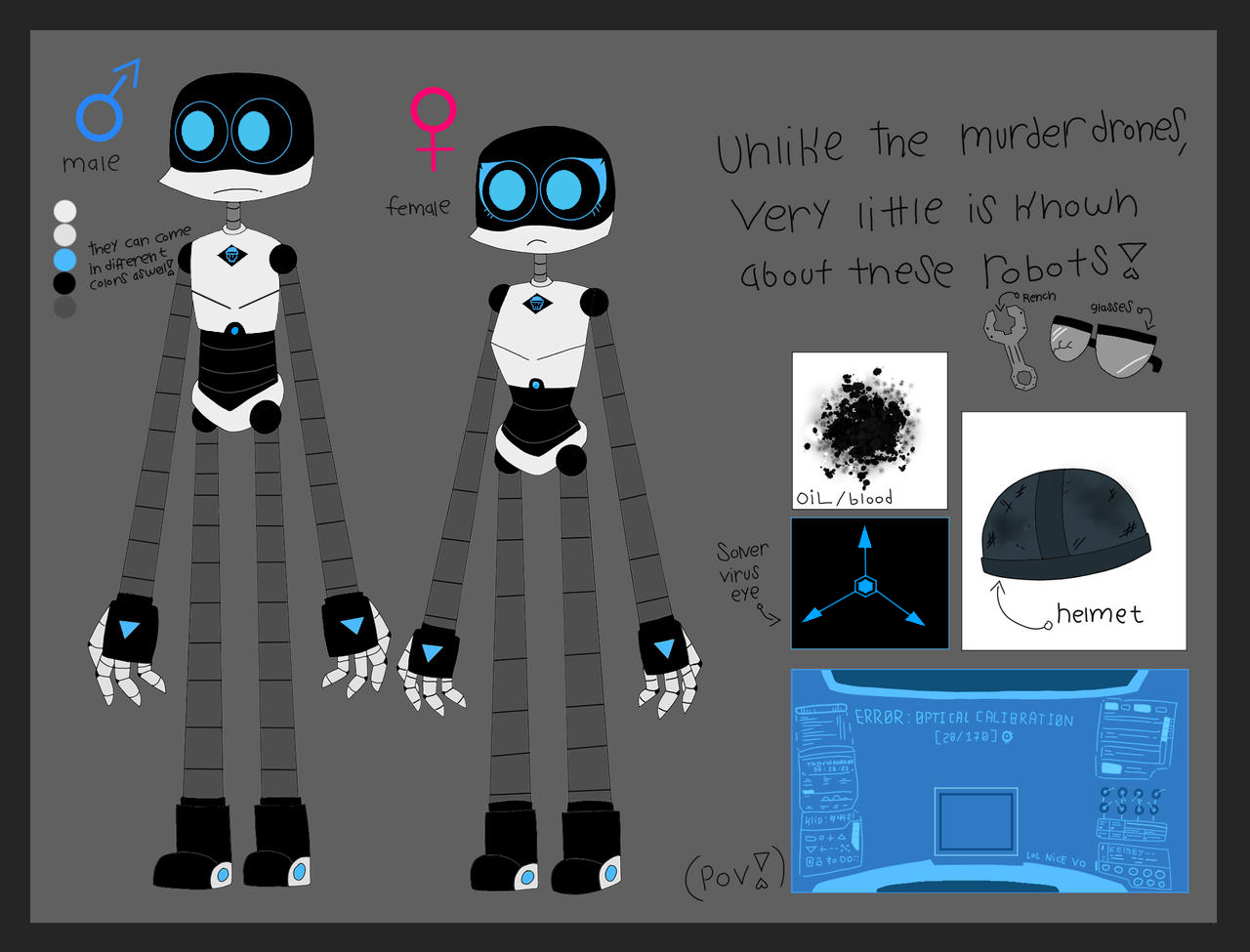 Workder Drone Refrence Sheet by KuwoShiZilla on DeviantArt Workder Drone Refrence Sheet by KuwoShiZilla on DeviantArt