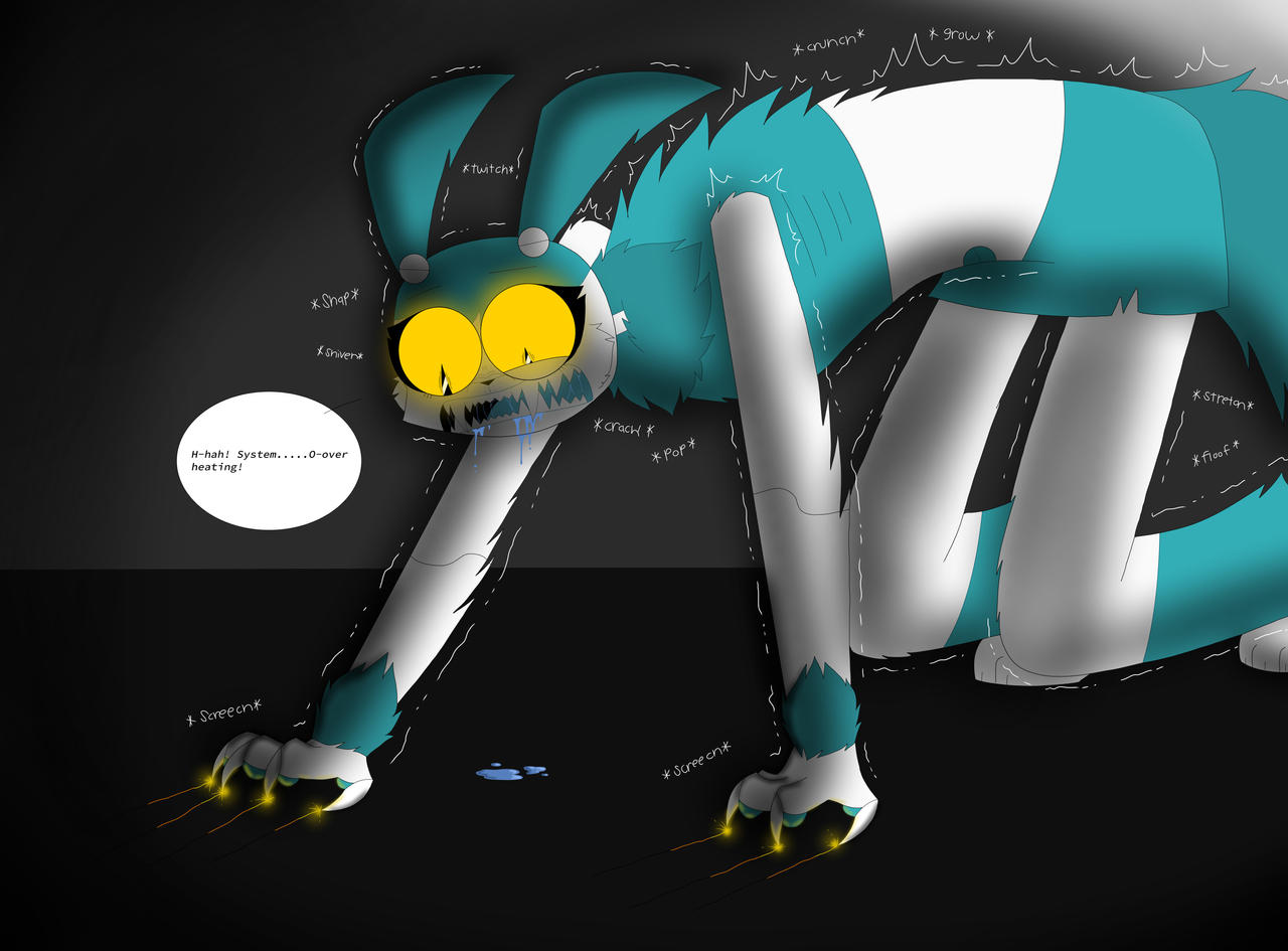 Werewolf Jenny Transformation Request By Kuwoshizilla On Deviantart