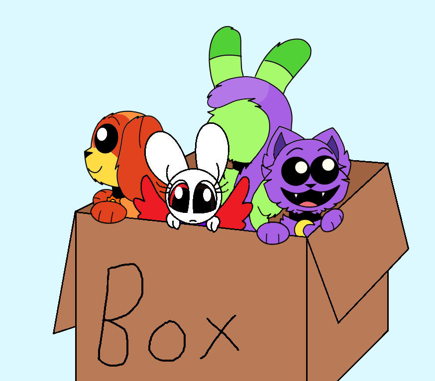 In a box with Smiling critters by KuwoShiZilla on DeviantArt In a box with Smiling critters by KuwoShiZilla on DeviantArt