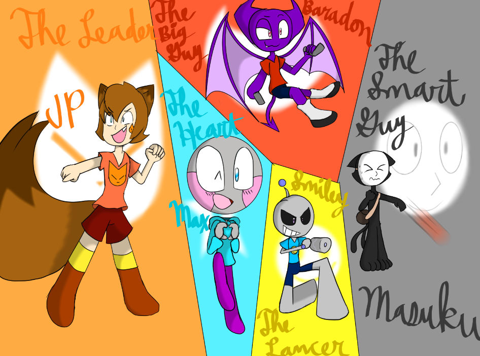 The Five Man Band By CatGirl41 On DeviantArt the-five-man-band-by-catgirl41-on-deviantart