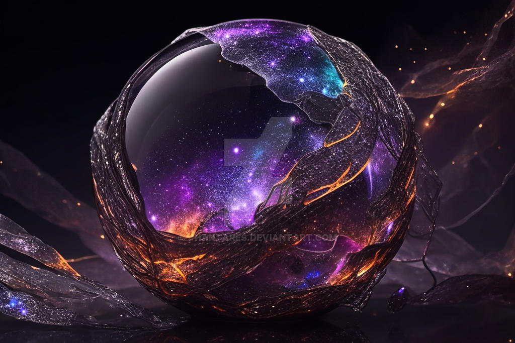 A Mesmerizing Wirewrapped Galaxy Ombre By Jhantares On Deviantart