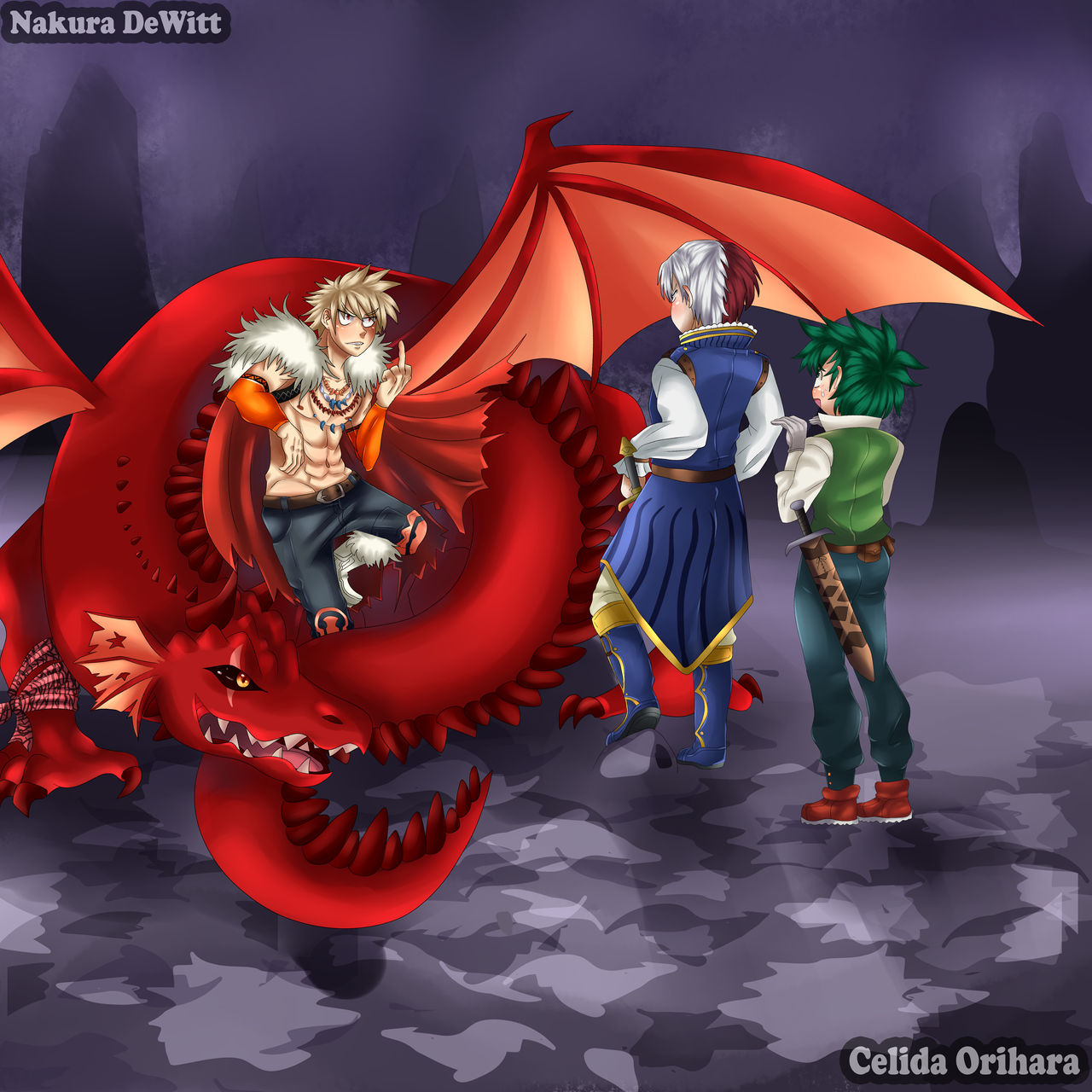 BNHA Challenge Day 9 Medieval AU by CelidaOrihara on DeviantArt BNHA Challenge Day 9 Medieval AU by CelidaOrihara on DeviantArt