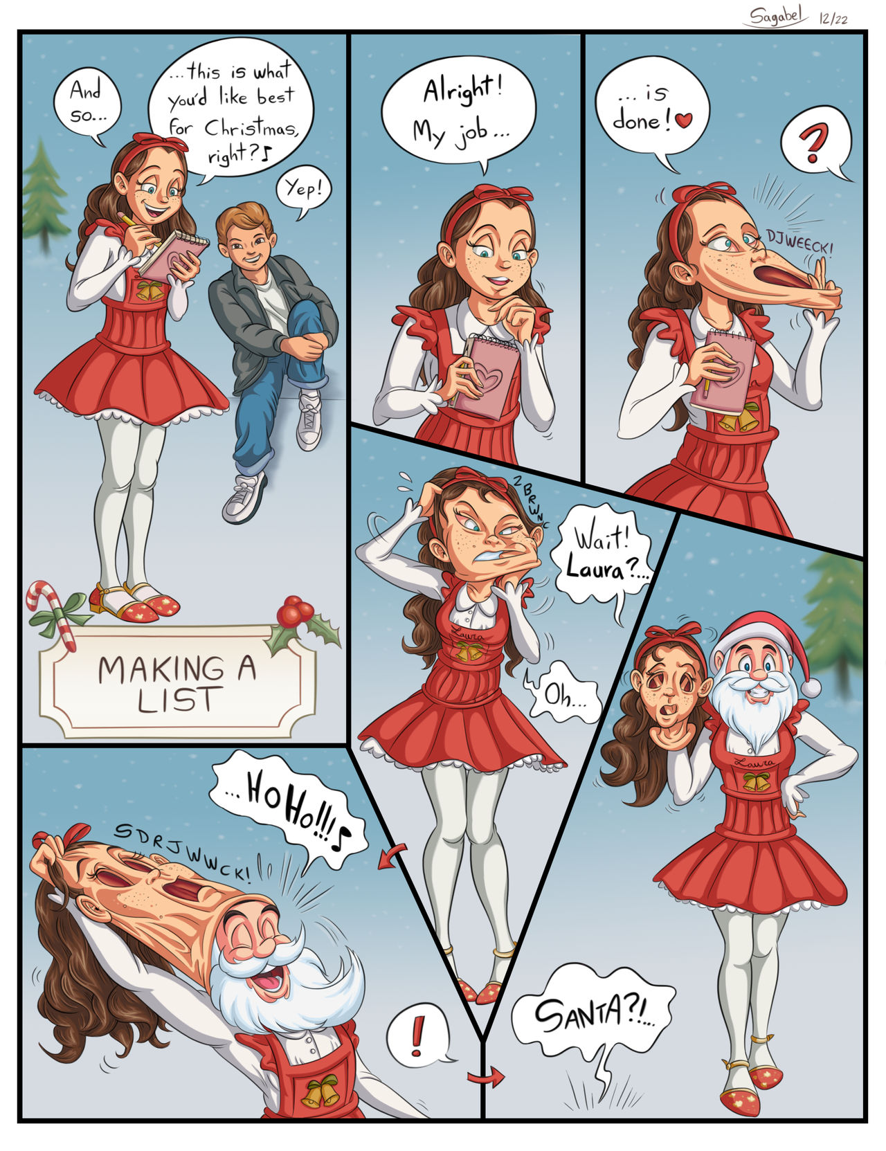 Making A List by Sagabel on DeviantArt Making A List by Sagabel on DeviantArt