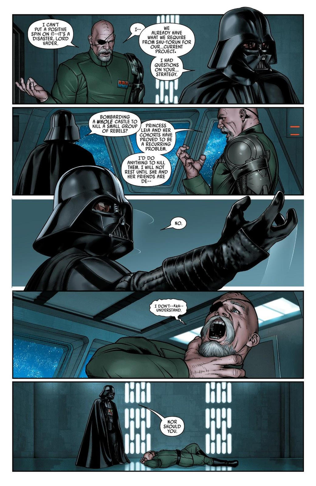 Darth Vader Executes The Imperial Klingon by ChaosEmperor971 on DeviantArt Darth Vader Executes The Imperial Klingon by ChaosEmperor971 on DeviantArt