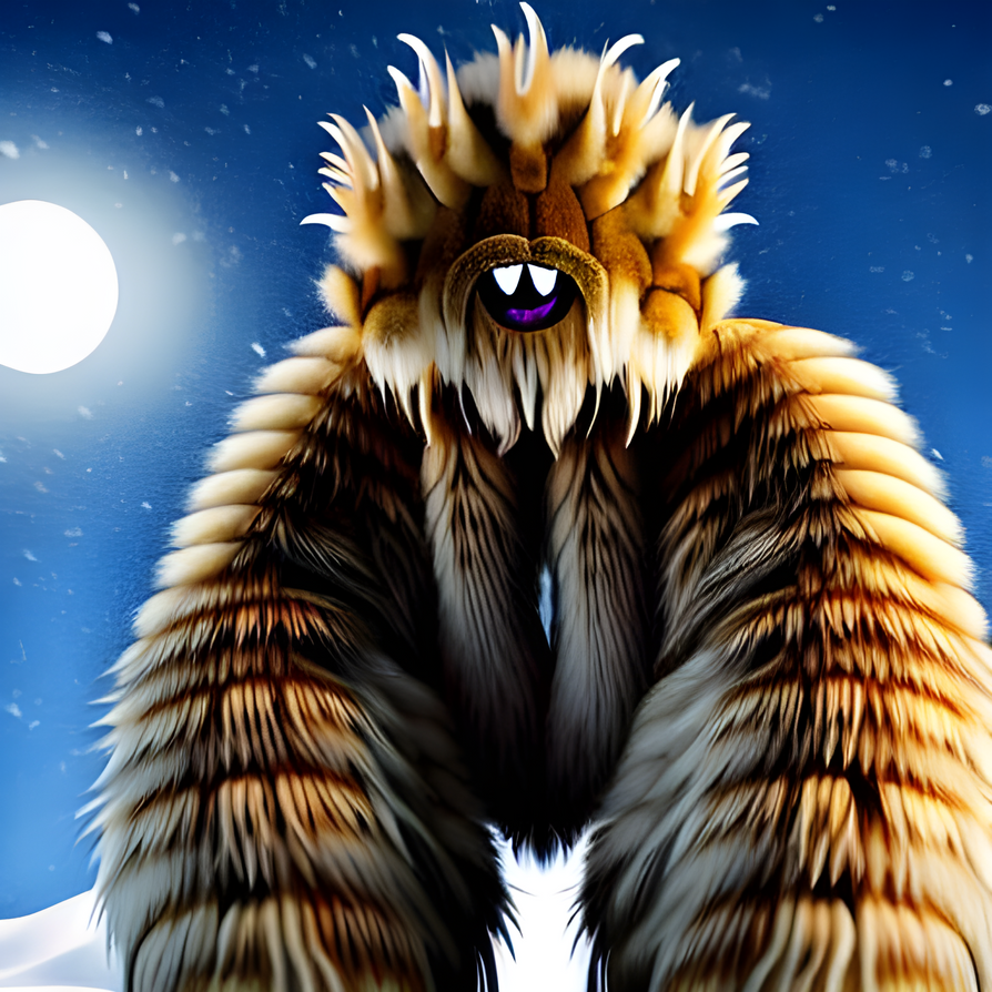 This creature won't let you get cold. by fudaihy on DeviantArt This creature won't let you get cold. by fudaihy on DeviantArt
